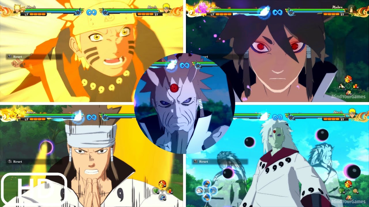 Naruto Storm Connections - All Sage Of Six Paths Ultimate Jutsu ...