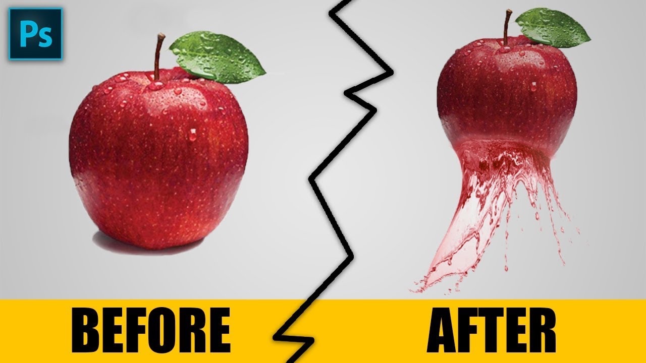 Water Dispersion Effect - Photoshop Tutorial - YouTube