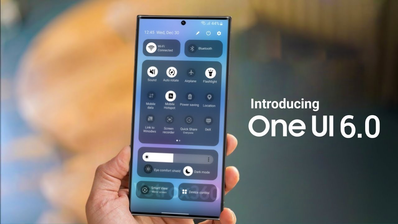 Samsung ONEUI 6 Android 14 - WHAT'S NEW? - YouTube