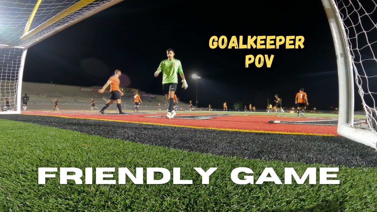 GoPro IN GOAL | GOALKEEPER POV - YouTube
