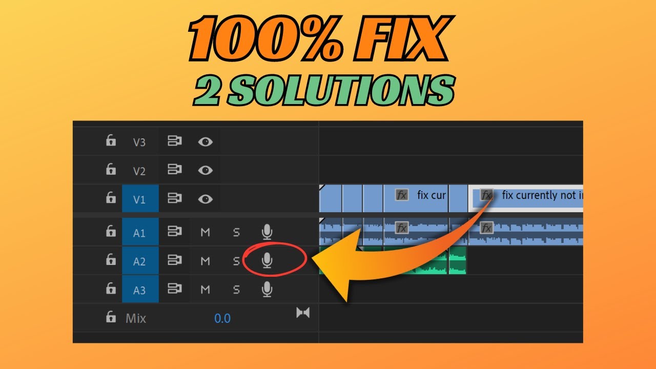 Fix - Voice over Record disabled in Adobe Premiere Pro [SOLVED] - YouTube