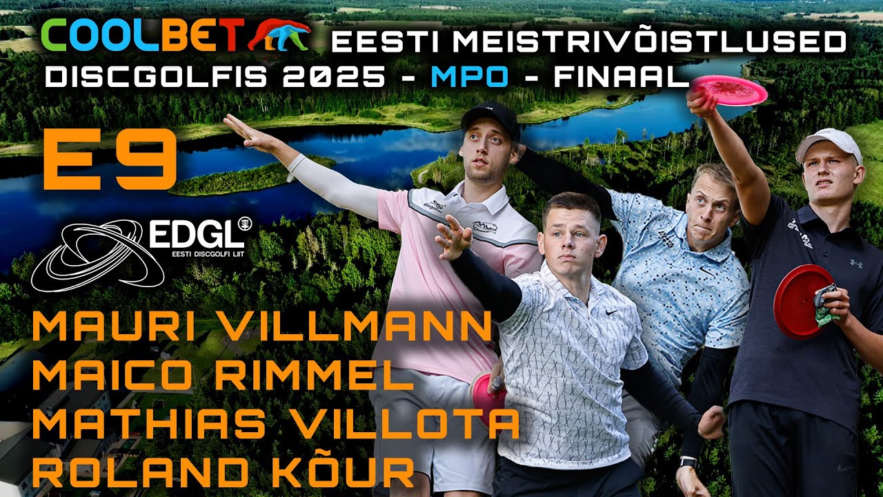 Coolbet Eesti meistrivõistlused discgolfis 2025 - Annikoru - MPO FINAAL ...