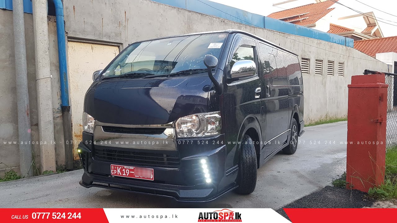 Toyota KDH AGENT Body Kit - YouTube