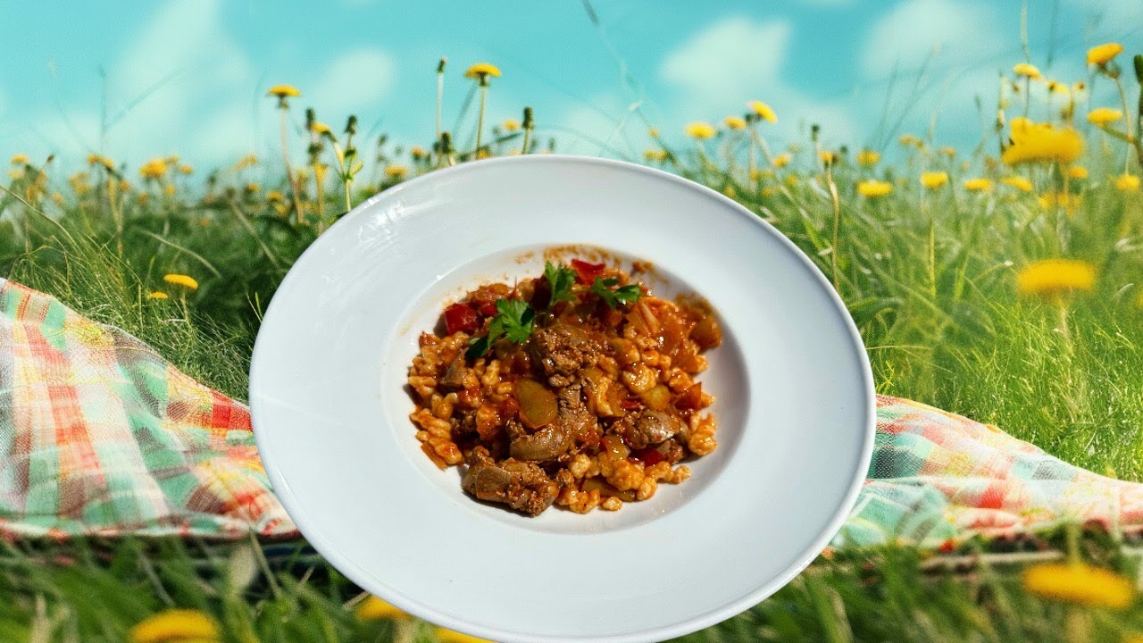 Hungarian Ratatouille Chicken Liver and Dumplings from Andi's Kitchen ...