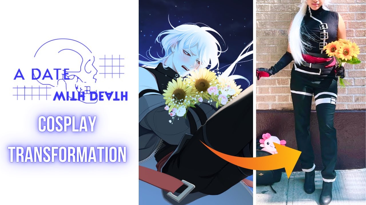 making a cosplay as a broke and unskilled weeb 💜 (a date with death ...