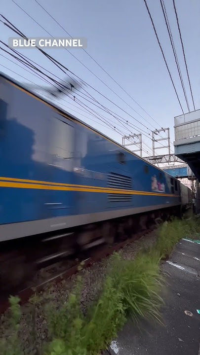 (貨物列車) 2024/10/12 59レ EF210-334 + コキ20B 福山レールエクスプレス (盛岡タ〜安治川口) #Shorts - YouTube