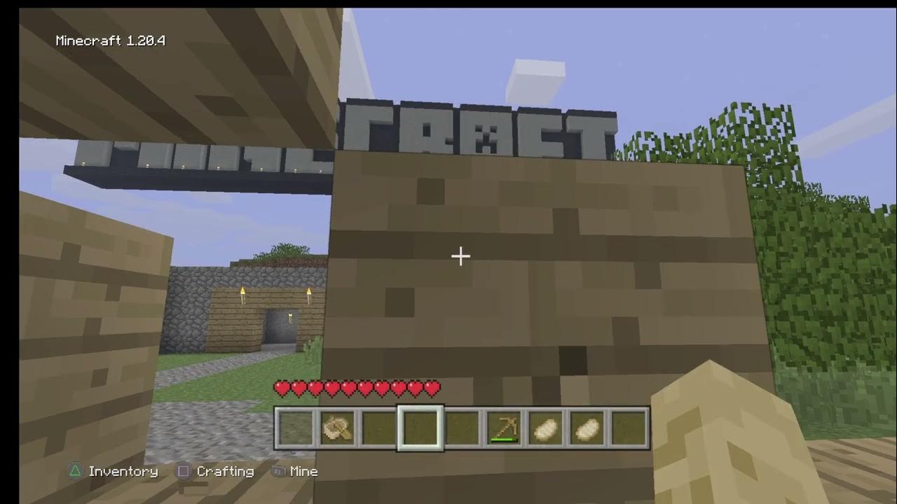 30 Minutes in the Past: Minecraft Legacy Console Edition - YouTube