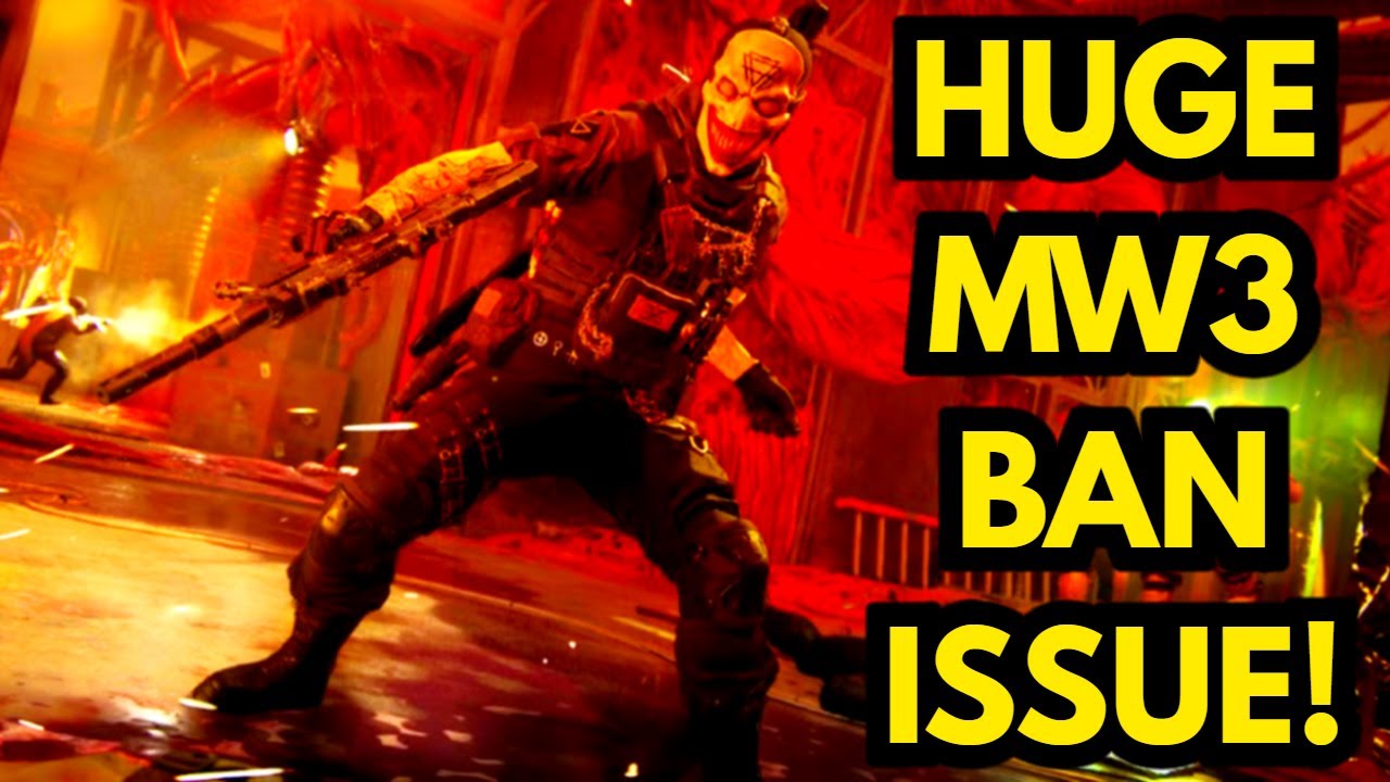 HUGE MW3 False Ban Issue! - YouTube