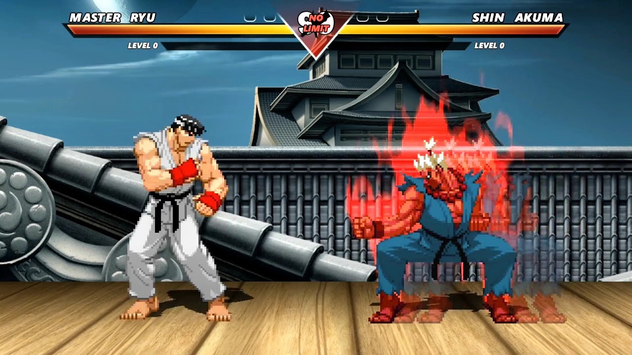 MASTER RYU vs SHIN AKUMA - Highest Level Insane Fight! - YouTube