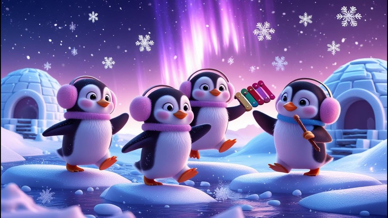 Penguin Song For Kids R1E0107 | Fun and Educational Song For Kids ...