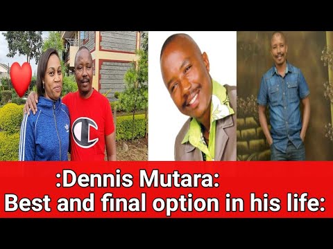 Dennis Mutara Best and final option in his Life: Road to 50k sub - YouTube