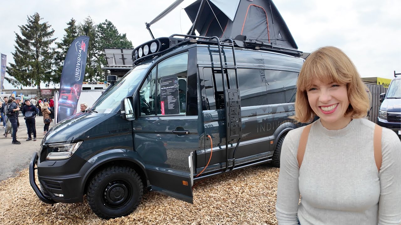 WOHNMOBIL DIREKT VON MAN KONSTRUIERT 🔴 Offroad Campervan: MAN TGE 3.180 ...