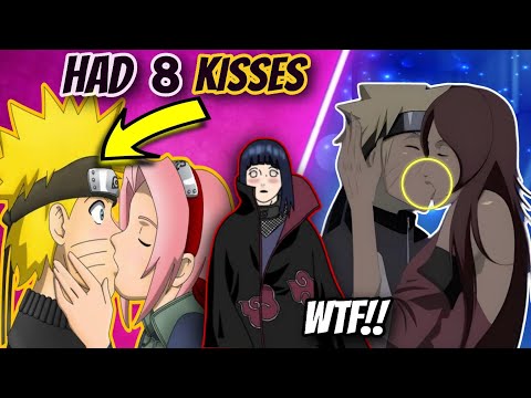 CHARACTERS WHO KISSED NARUTO BEFORE HINATA | 8 KISSES