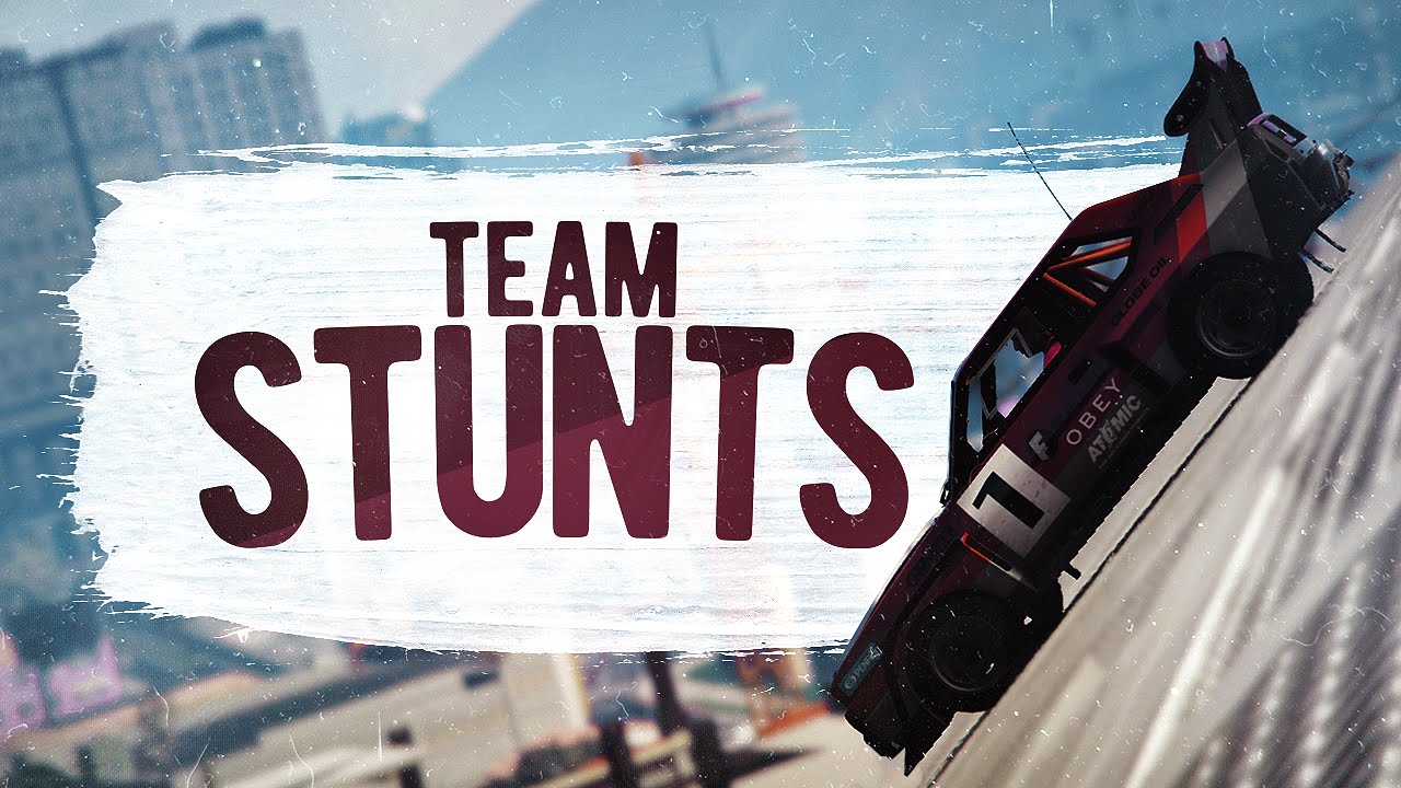 TEAM STUNTS! (GTA 5 Funny Moments) - YouTube