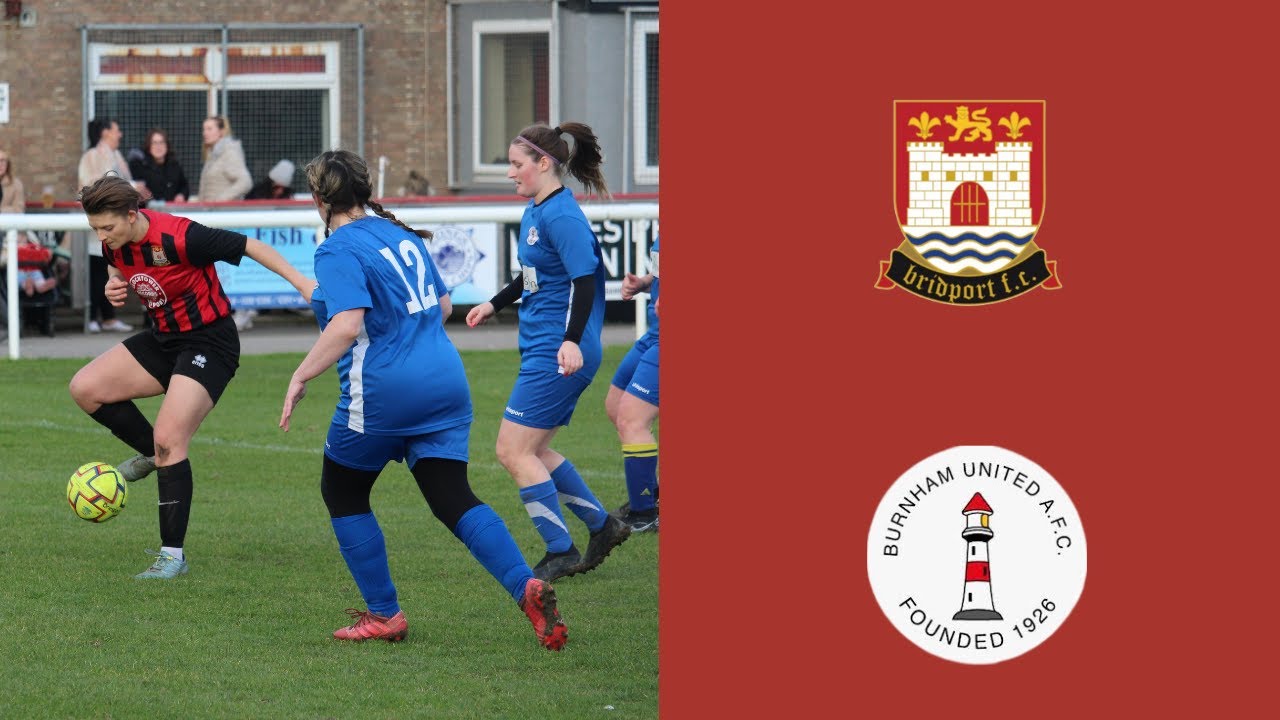 Bridport FC Ladies v Burnham United Ladies - YouTube