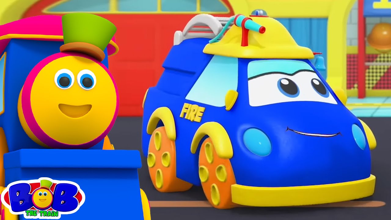 ล้อบนรถดับเพลิง + เพิ่มเติม วิดีโอเพื่อการศึกษา สำหรับเด็ก - Bob The ...
