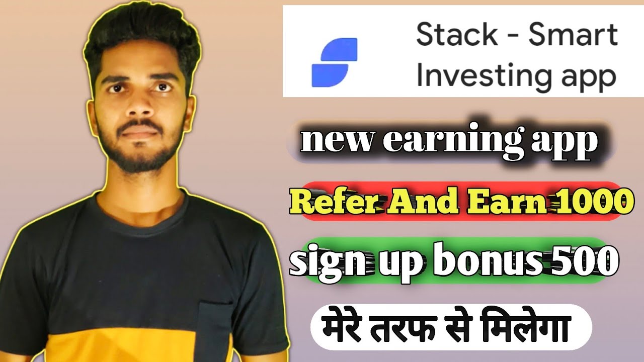 Stack App Refer And Earn 1000 | new earnning app | Refer And Earn ...
