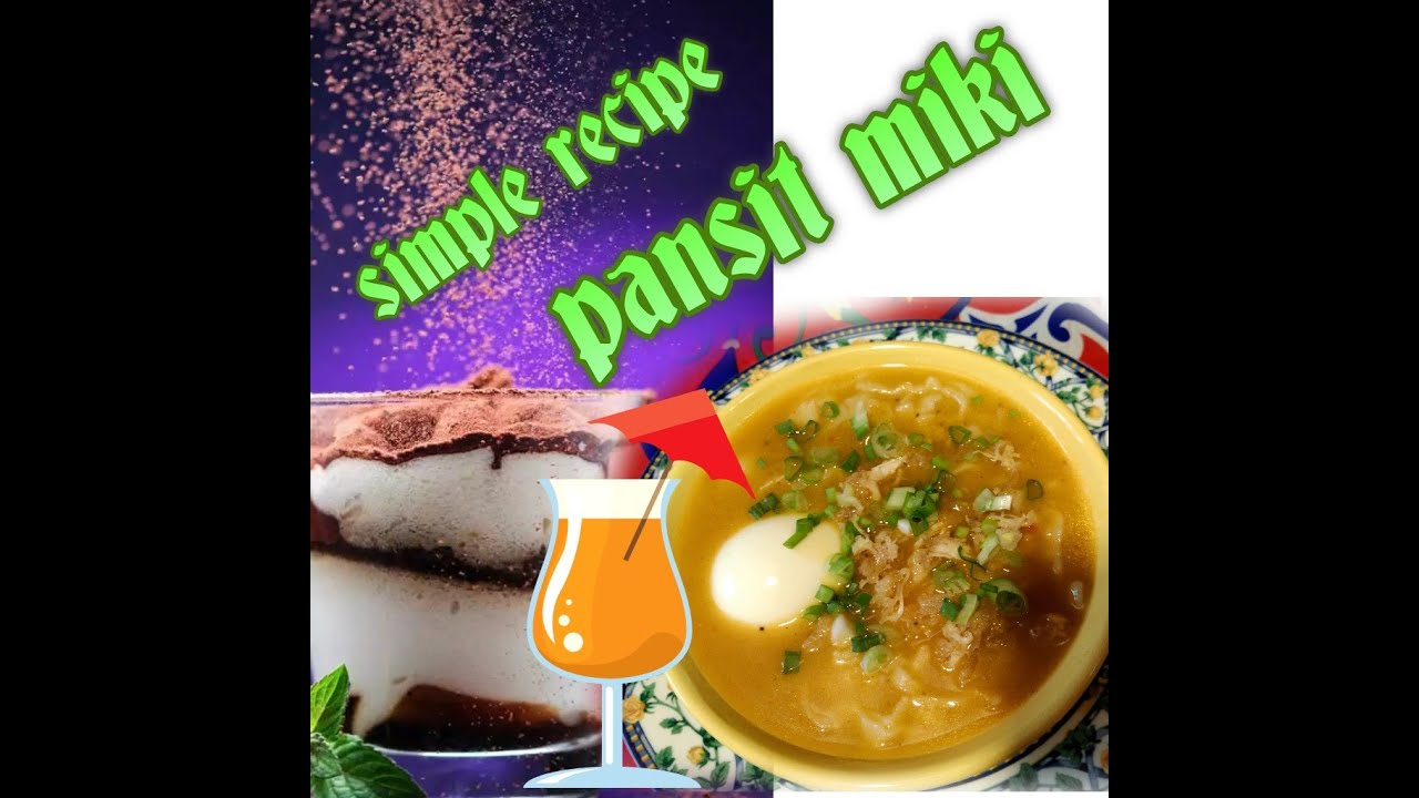 fresh miki (simple recipe) - YouTube
