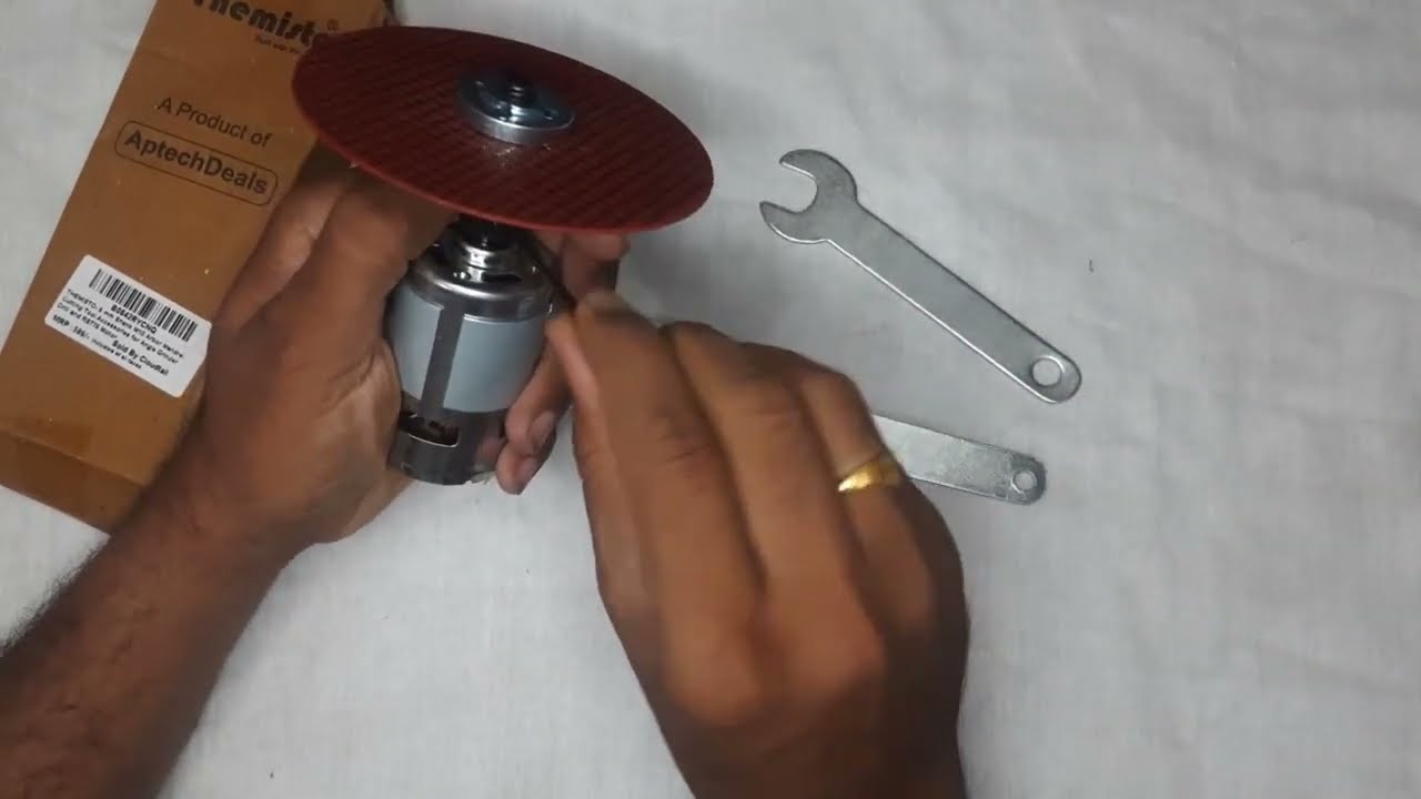 How to make angle grinder with 775 dc motor | 775 dc motor se angle ...