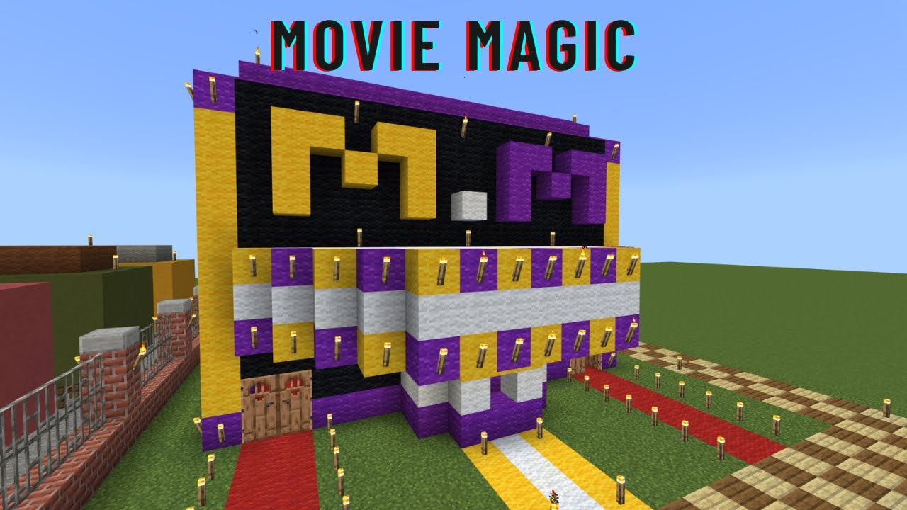 How To Build Stampy's Lovely World {201} Movie Magic - YouTube