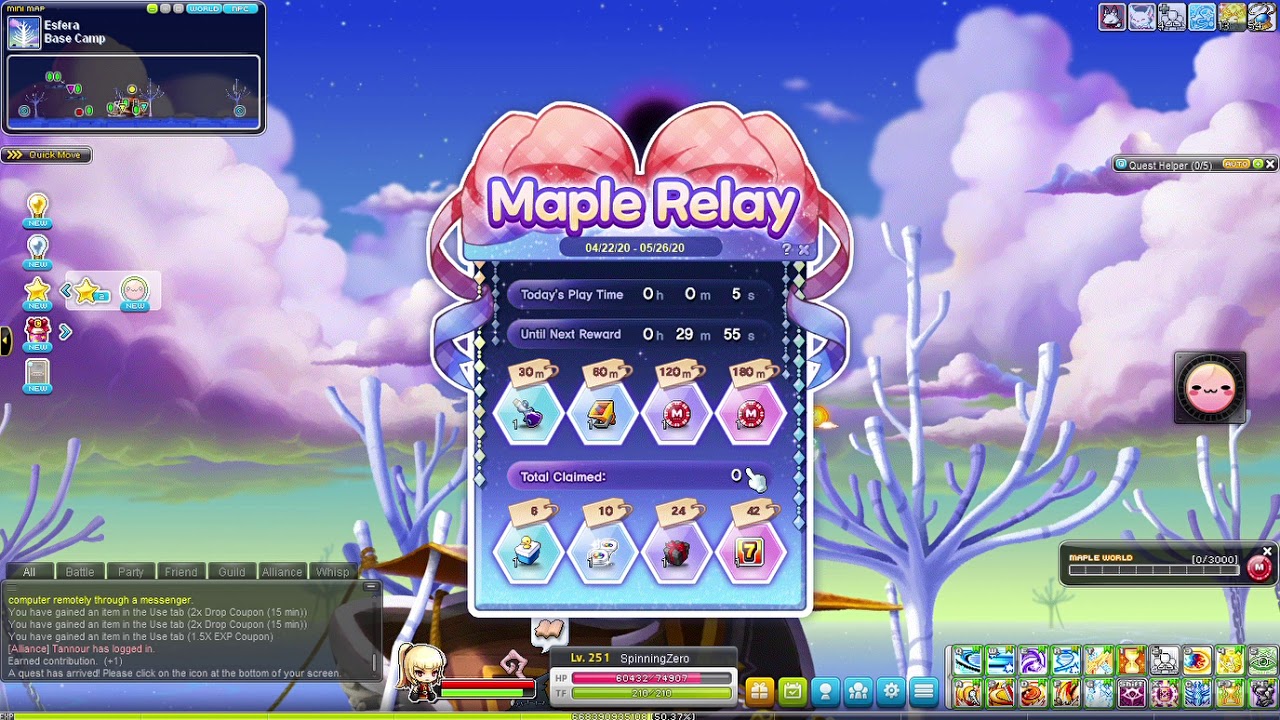 Maple Relay - Welcome to MapleStory 2 players - YouTube