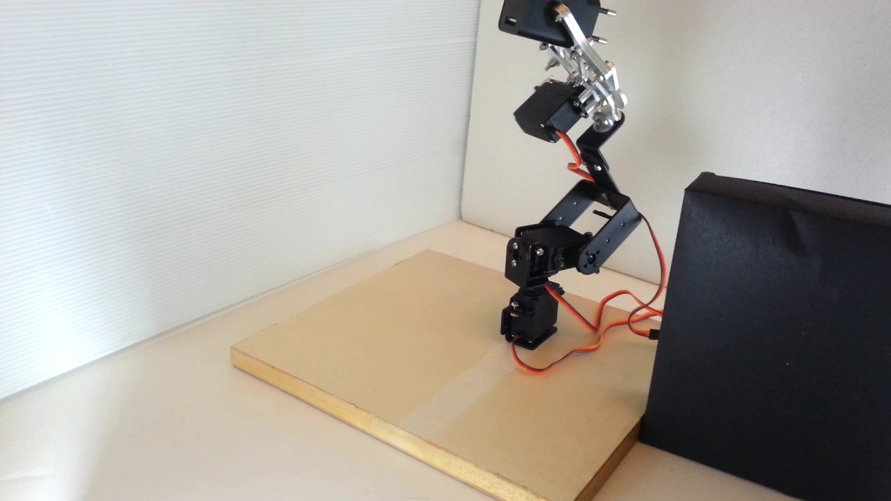 Simple Robotic Arm - YouTube