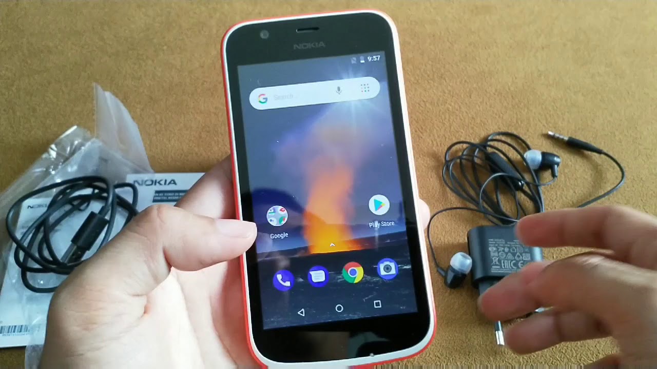 Unboxing Nokia 1 Edisi Merah Putih - YouTube