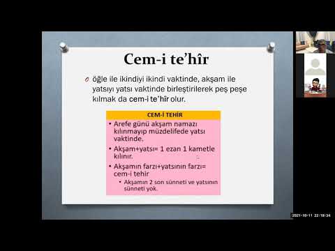 Fıkıh (İslam İbadet Esasları) - Ders 8
