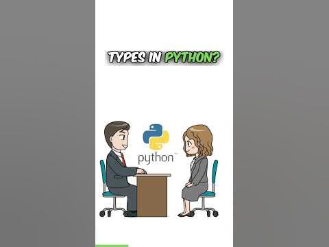 Data Types in Python? Python Interview Preparation #python - YouTube