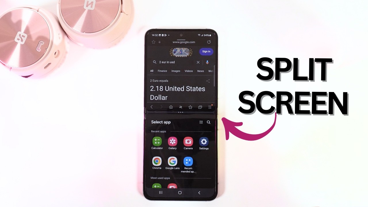 How to Use Split Screen on Samsung Galaxy Z Flip 5: Multitask Like a Pro - YouTube