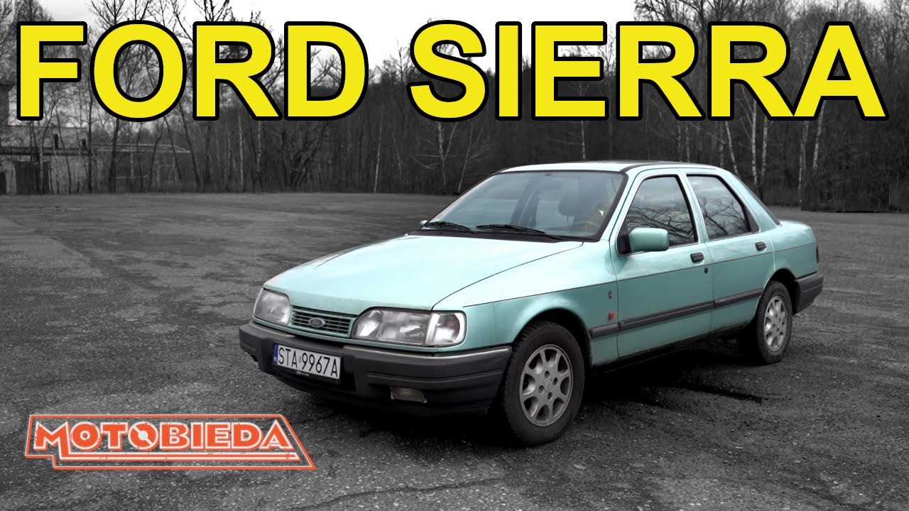 Ford Sierra był ZBYT NOWOCZESNY - MotoBieda - YouTube