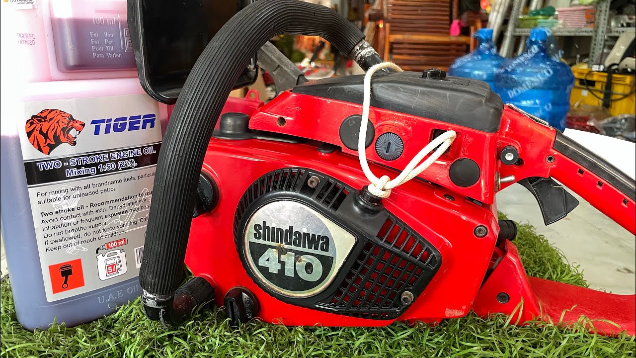 Máy Cưa Xích Shindaiwa 410 Nòng 41 li (41cc) Nguyên Zin Bãi Nhật Đẹp 95 ...