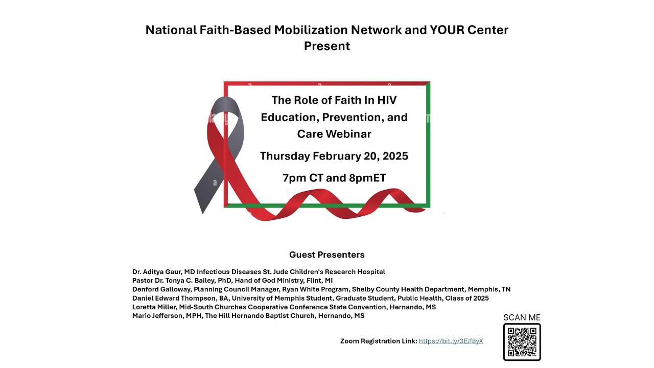 The Role of Faith In HIV Education, Prevention, and Care Webinar - YouTube