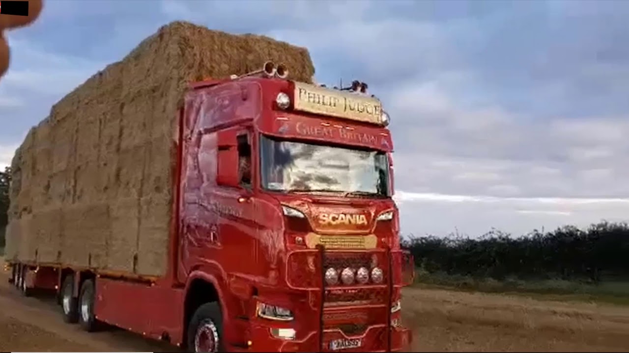 SCANIA S V8 SOUND ECHAPPEMENT LIBRE - YouTube