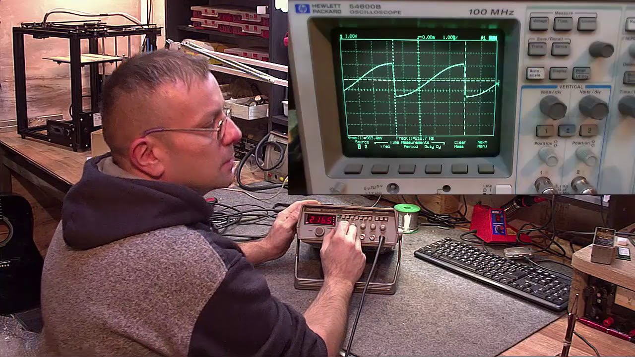 Generator Gw instek GFG 8020H - YouTube