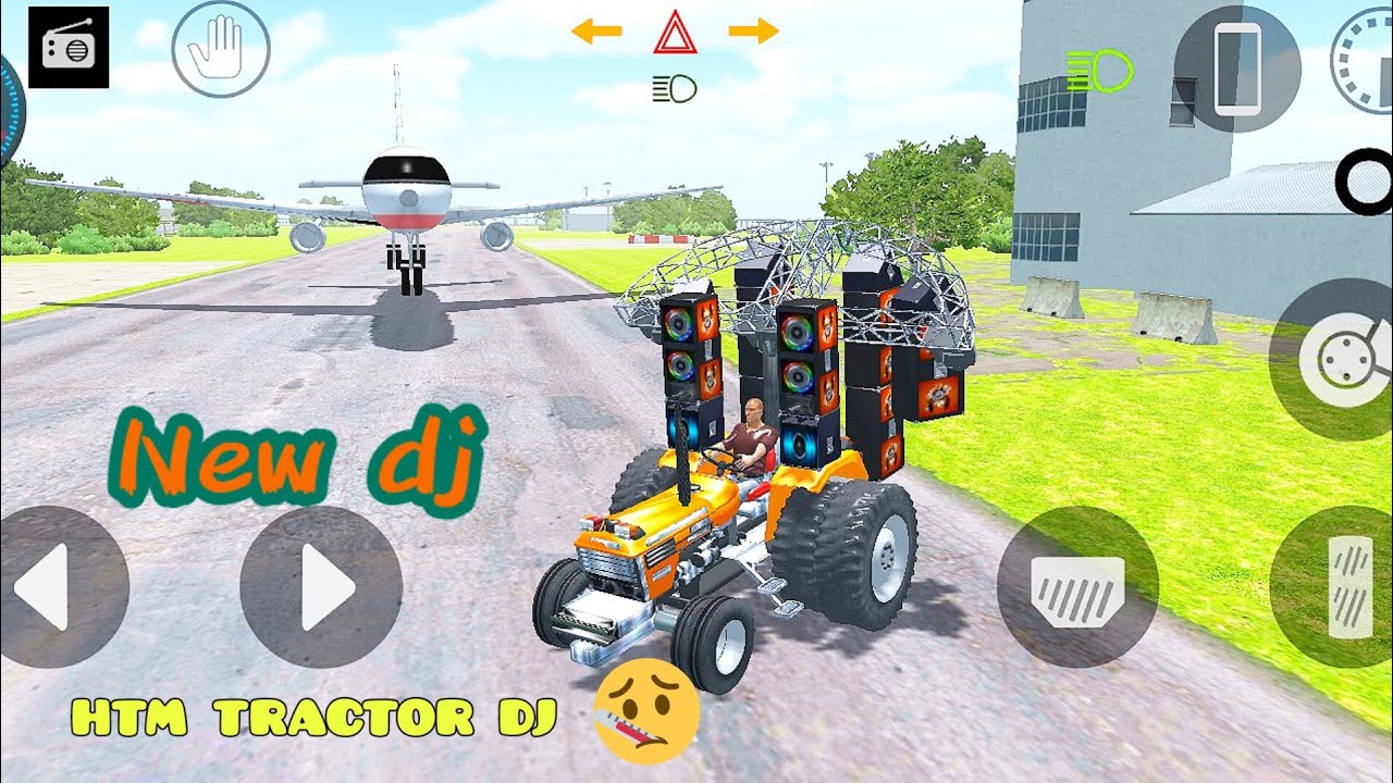 Indian DJ HMT Tractor driving simulator 3d game - YouTube