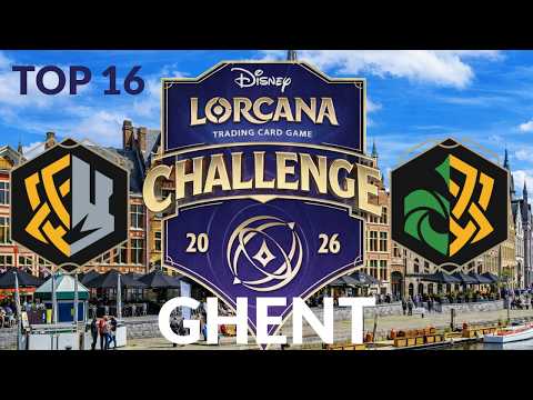 TOP 16 | AMBER STEEL VS. AMBER EMERALDS | DISNEY LORCANA GHENT 2026