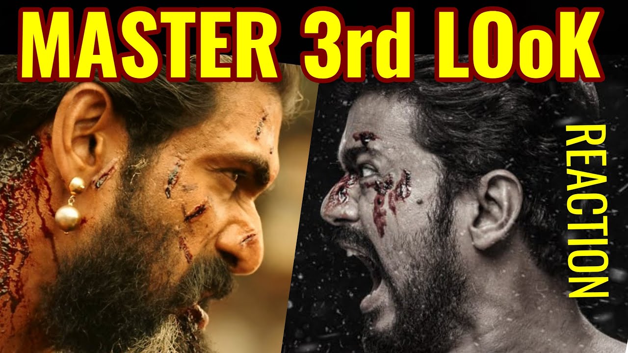 Master Third Look Poster - Review | Vijay | Vijay Sethupathi - YouTube