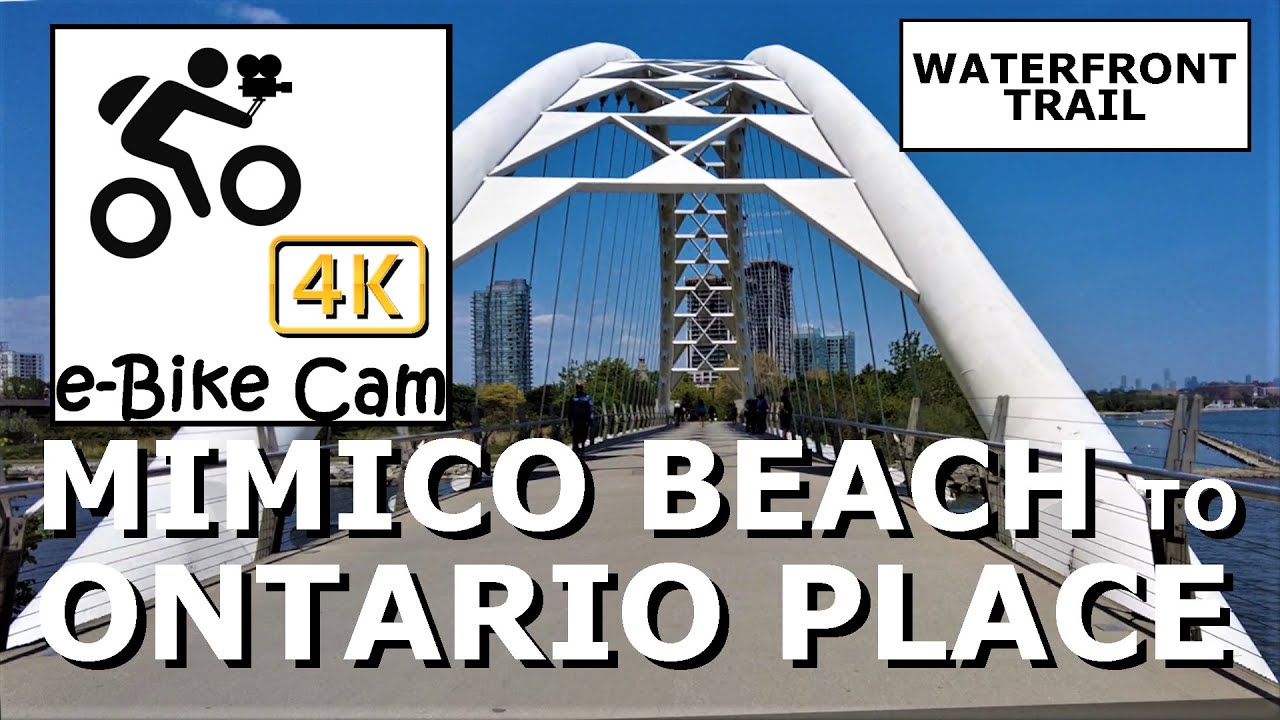 🚴‍♂️🌊 4K Bike Ride on Toronto's Waterfront Trail – Mimico to Ontario ...