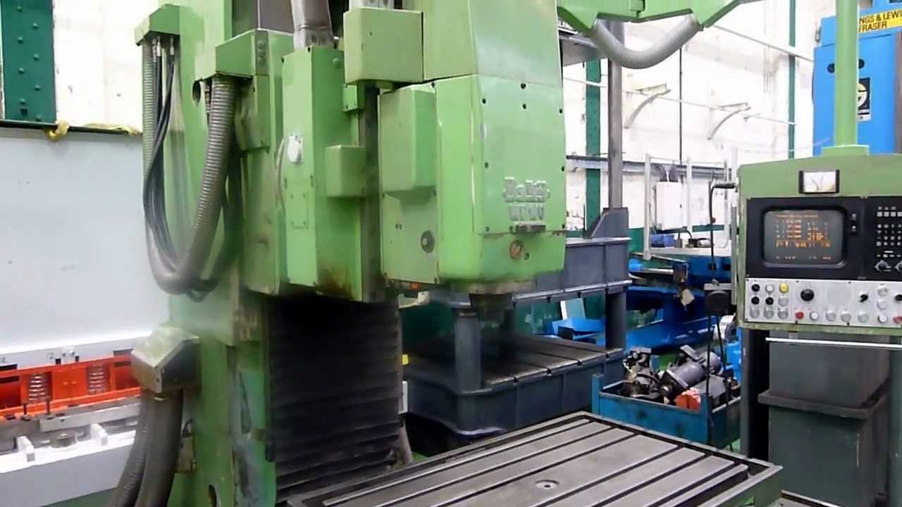 Boko WF1/6 CNC Milling Machine - YouTube