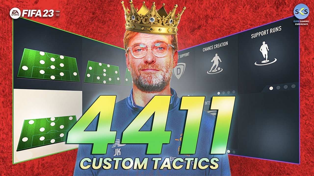 THE BEST META 4411(2) CUSTOM TACTICS (POST PATCH) FIFA 23 ULTIMATE TEAM ...