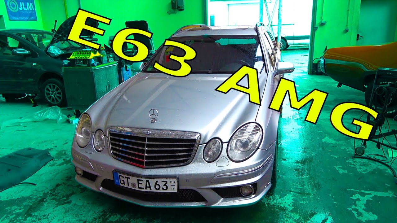 E63 AMG M156 - Special Autogasanlage 500 PS mit EVP-Verdampfer - YouTube