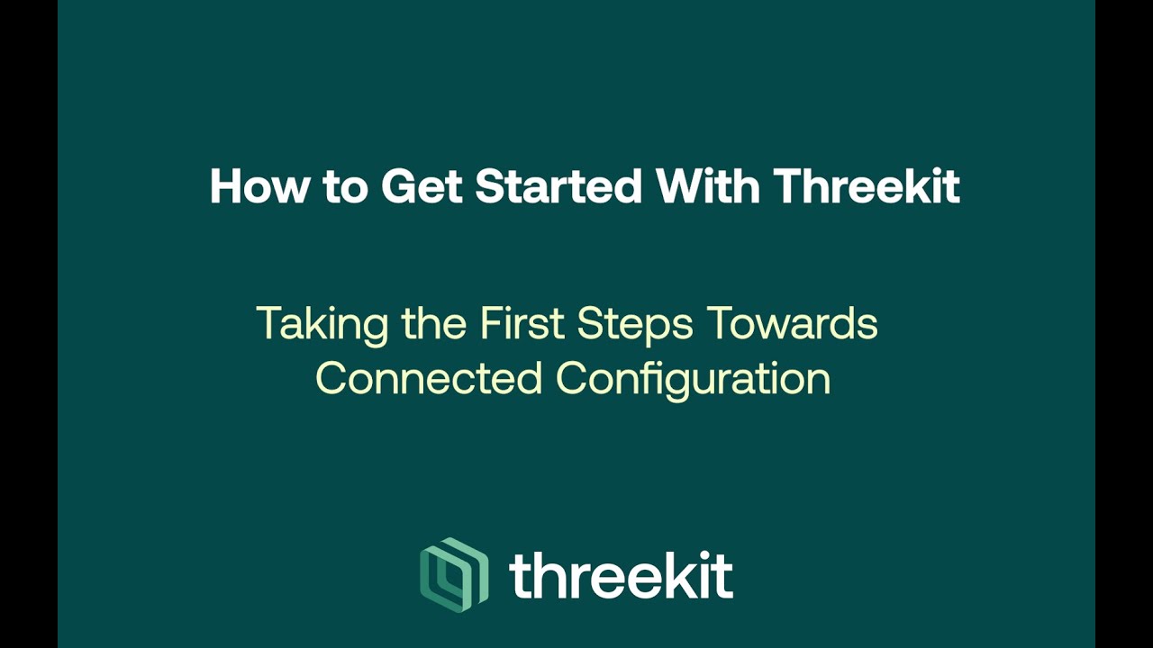 How to Get Started With Threekit - YouTube
