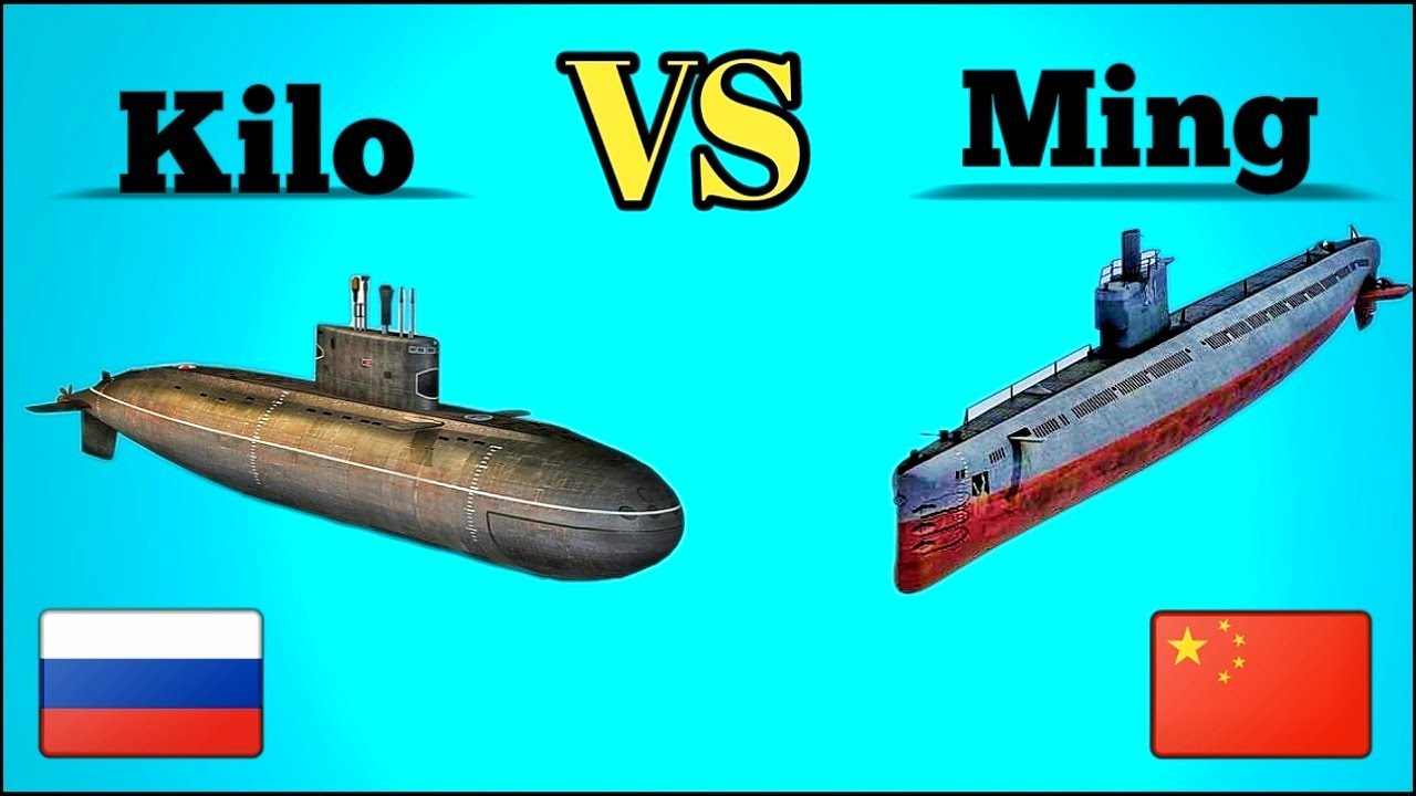 Chinese Ming Class VS Russian Kilo Class Submarine - Navy - YouTube