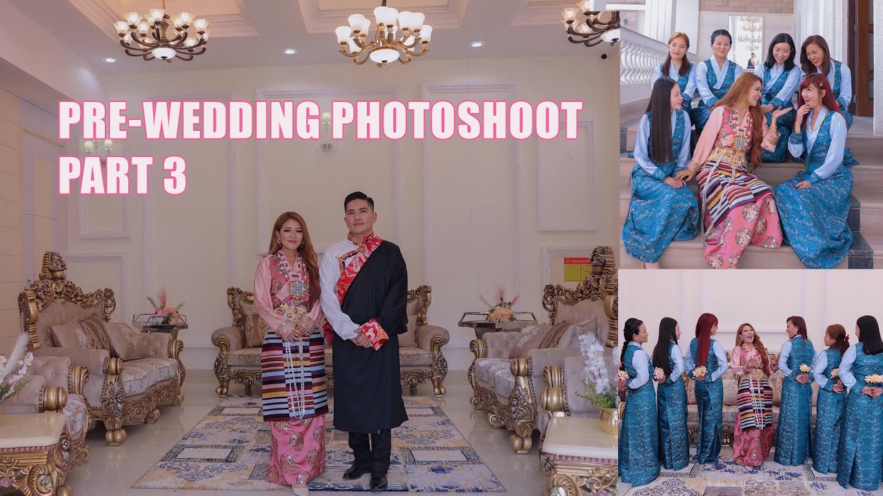 Part 3 ll Pre-wedding photoshoot ll Wedding preparations - YouTube