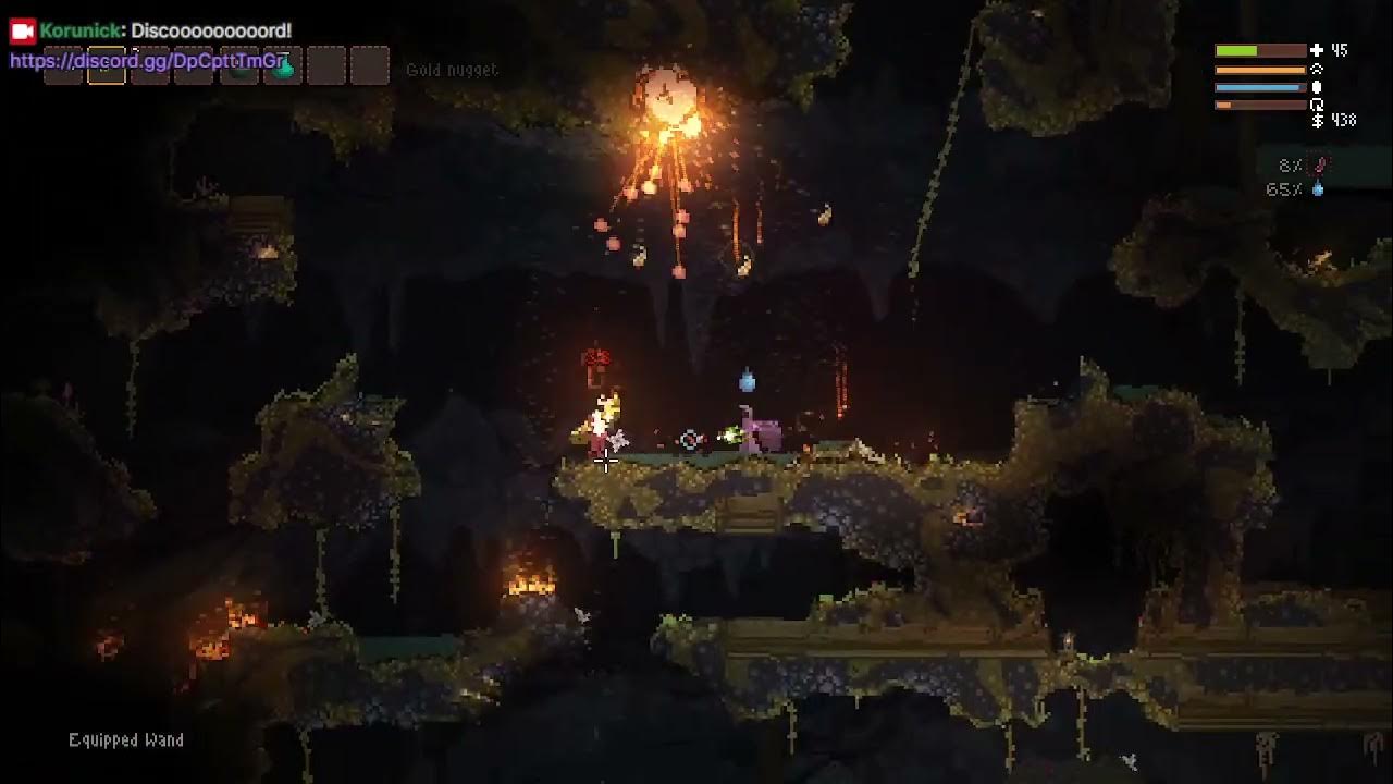 Made it to the Bottom! Let's Play Noita, part 9! - YouTube