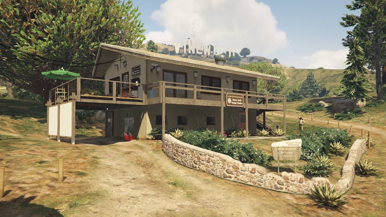Beaver Bush Ranger Station┃FiveM Map (MLO) - YouTube