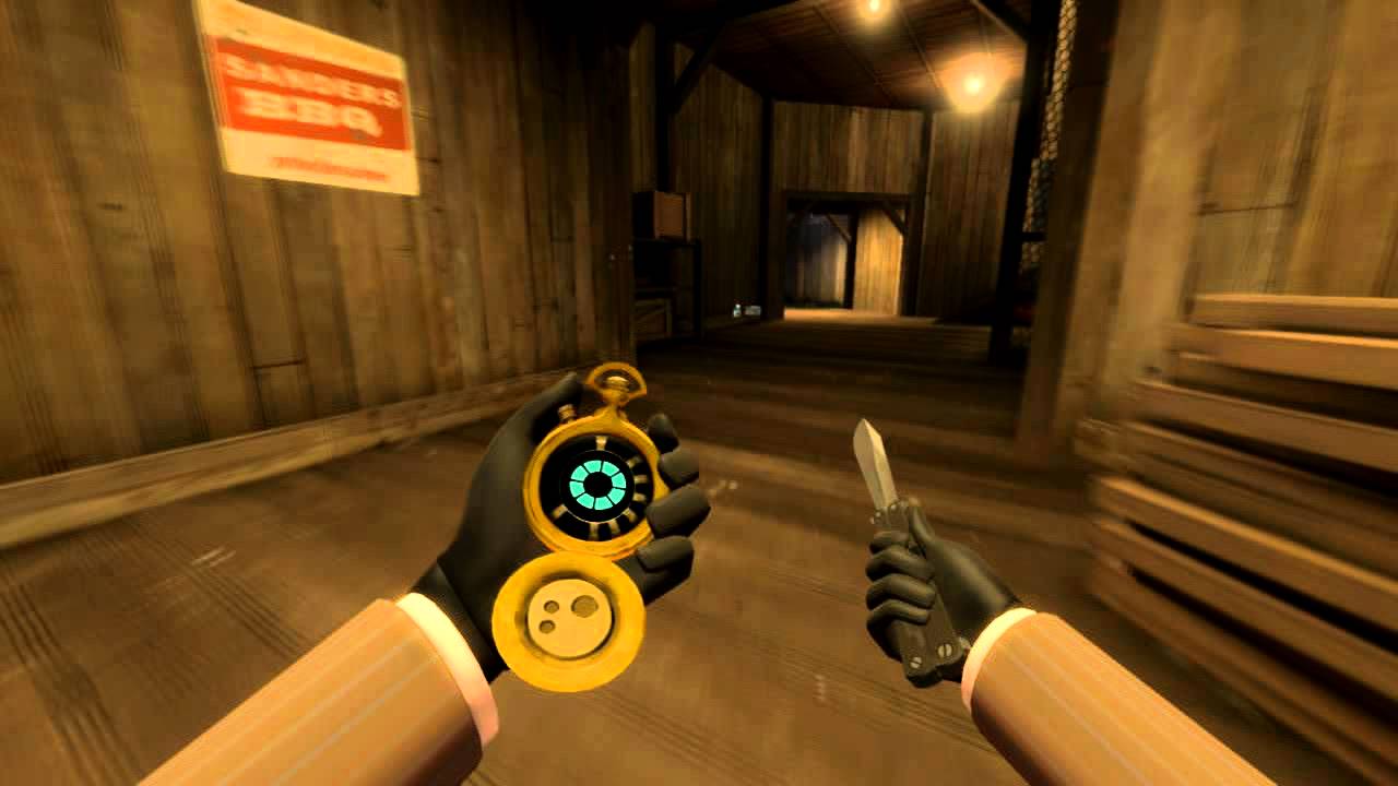 TF2 Spy - Epic Five In A Row Backstab - YouTube