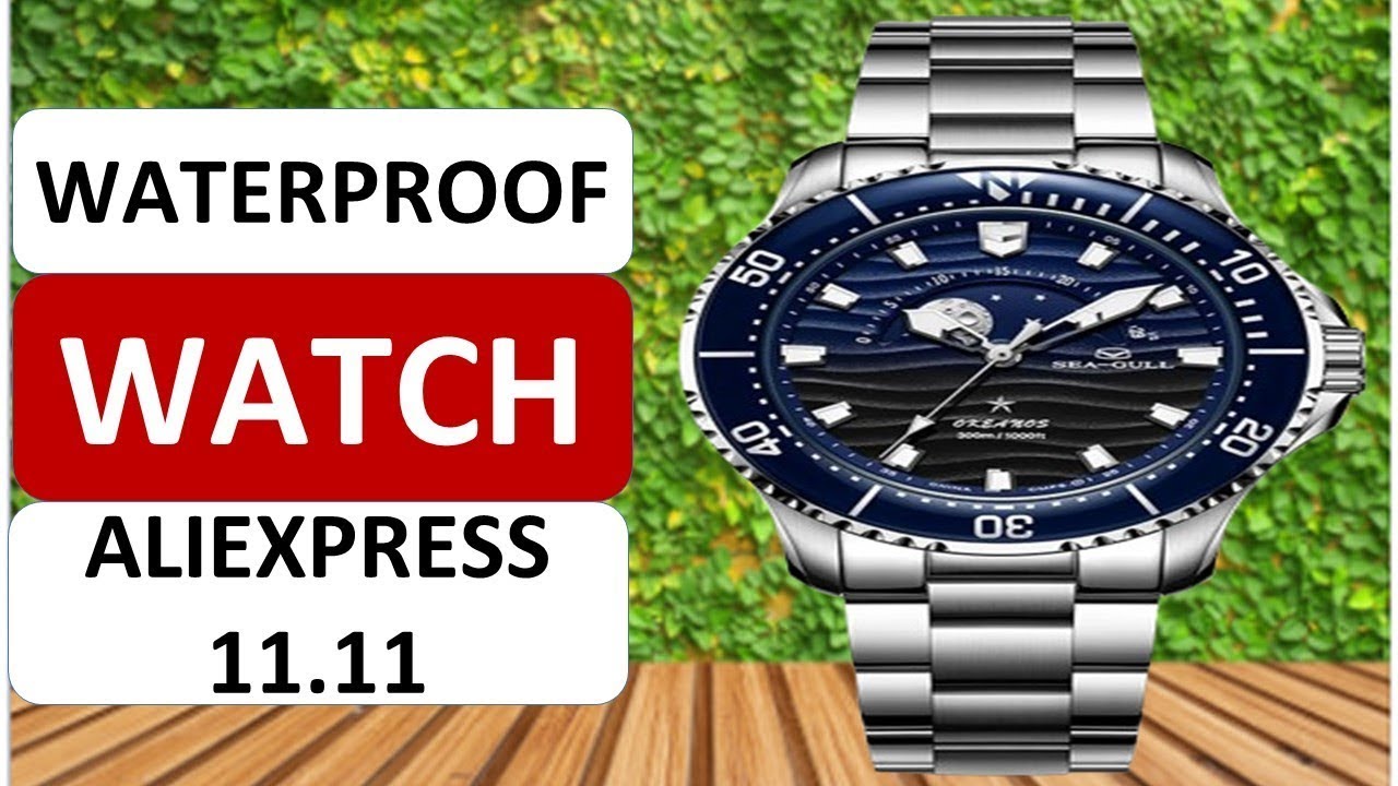 Top 5 Best Waterproof Watch AliExpress Amazon GearBest Banggood - YouTube
