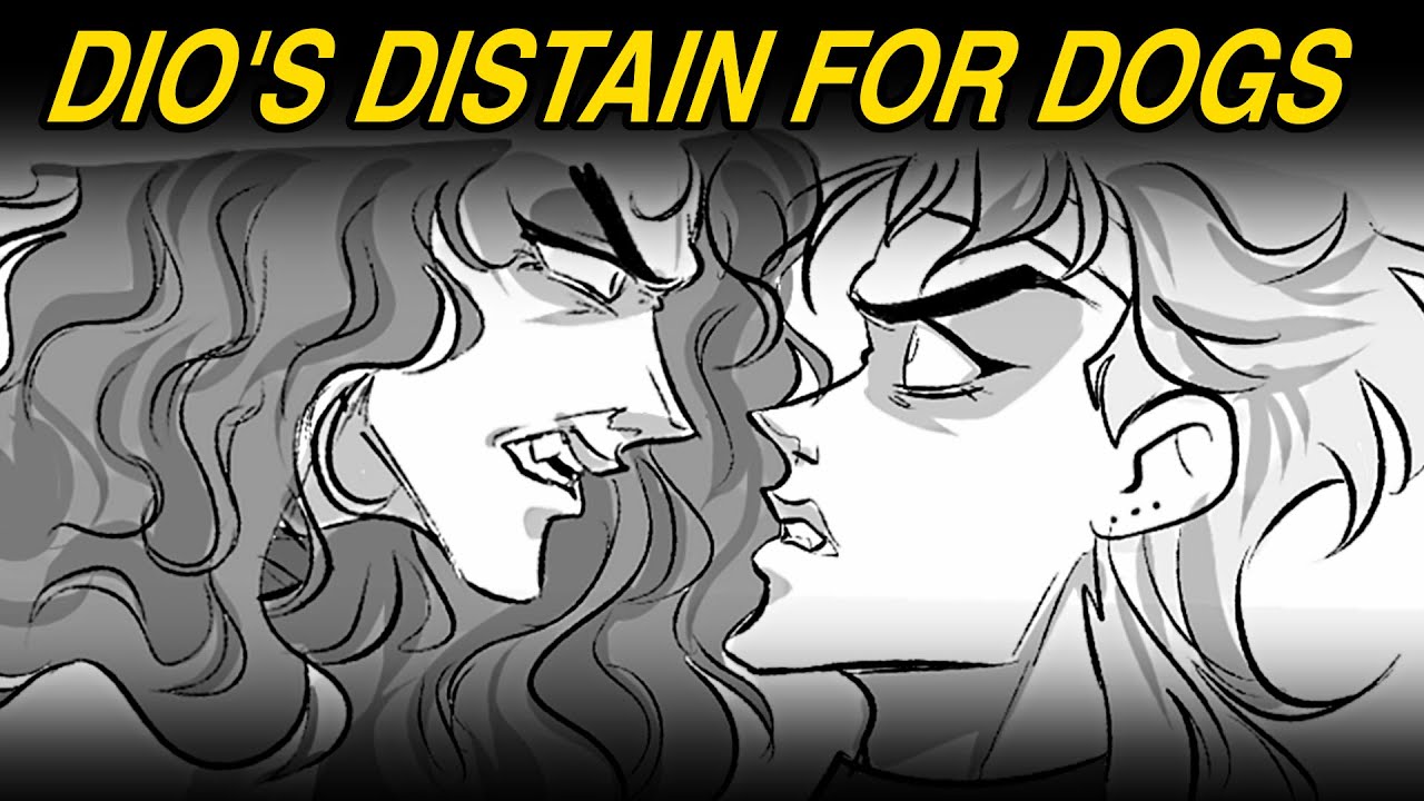 DIO's Distain For Dogs - (JJBA Comic Dub) - YouTube